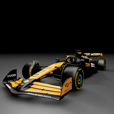 F1 McLaren MCL38 - 3D Model by chm770