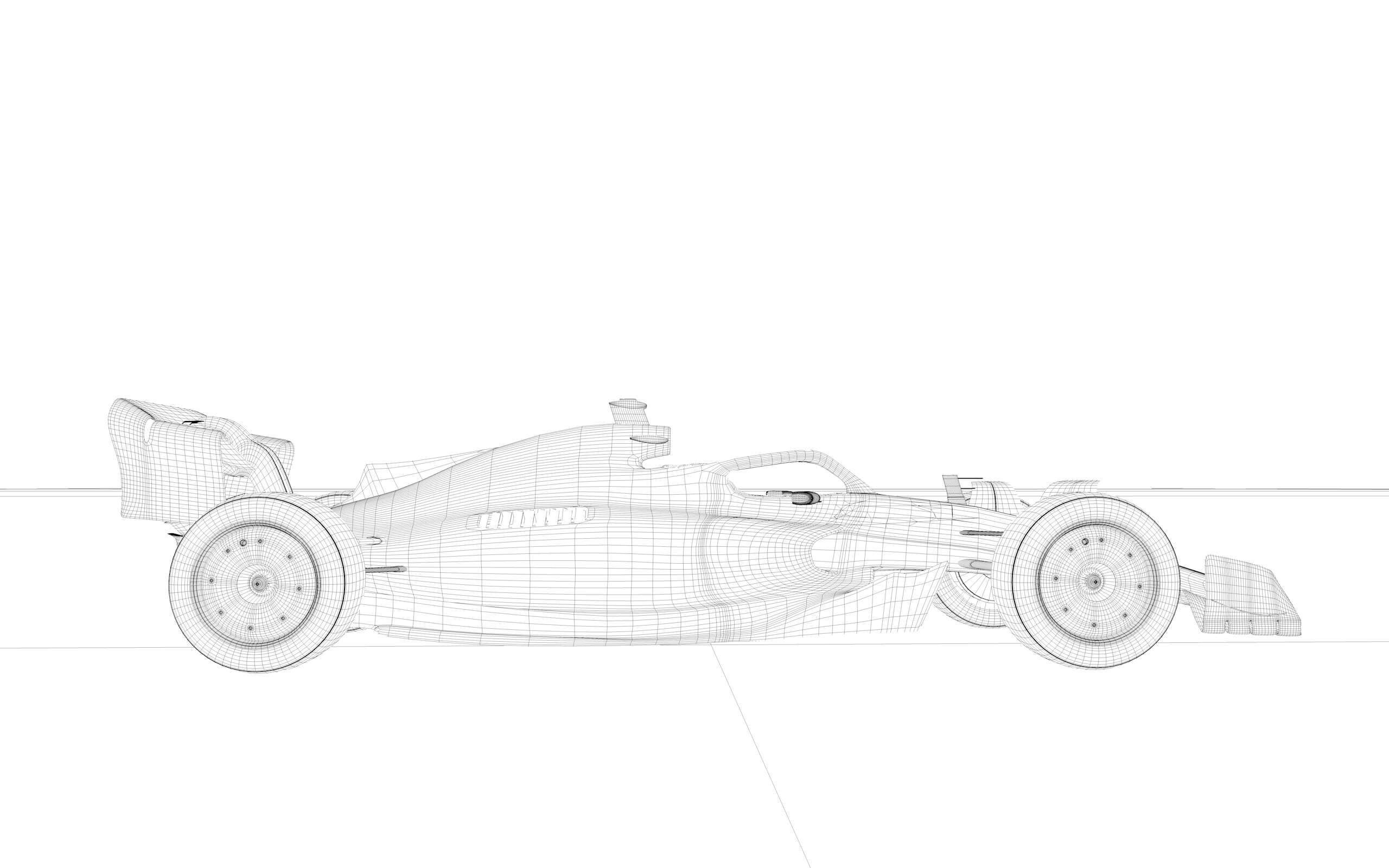 F1 Mercedes 2024 - 3D Model by chm770