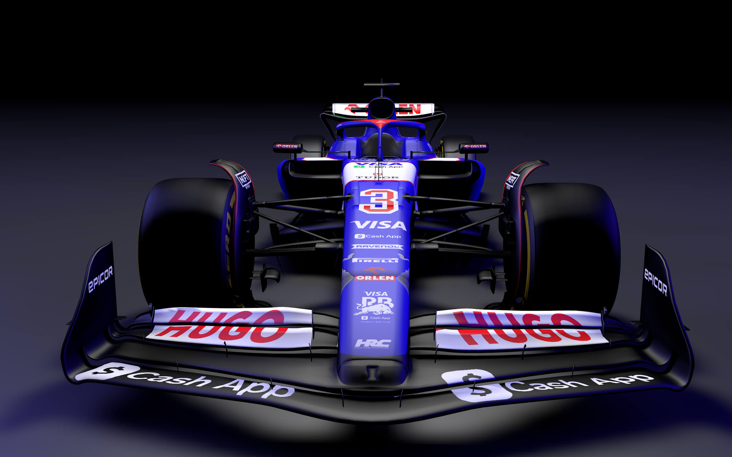 F1 Visa Cash App RB Vcarb 01 - 3D Model by chm770