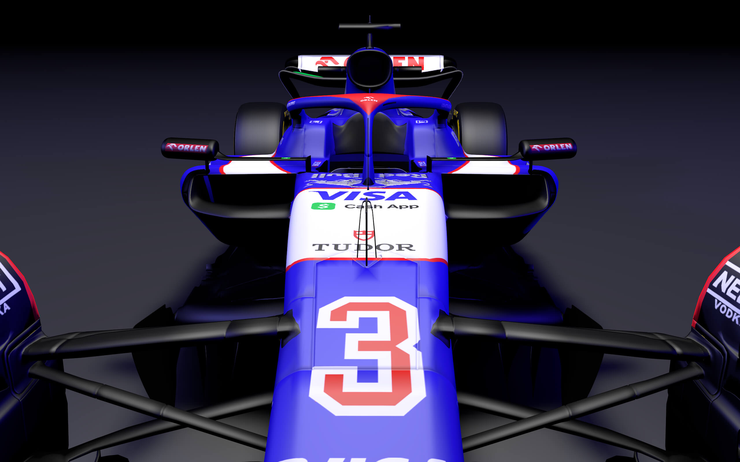 F1 Visa Cash App RB Vcarb 01 - 3D Model by chm770
