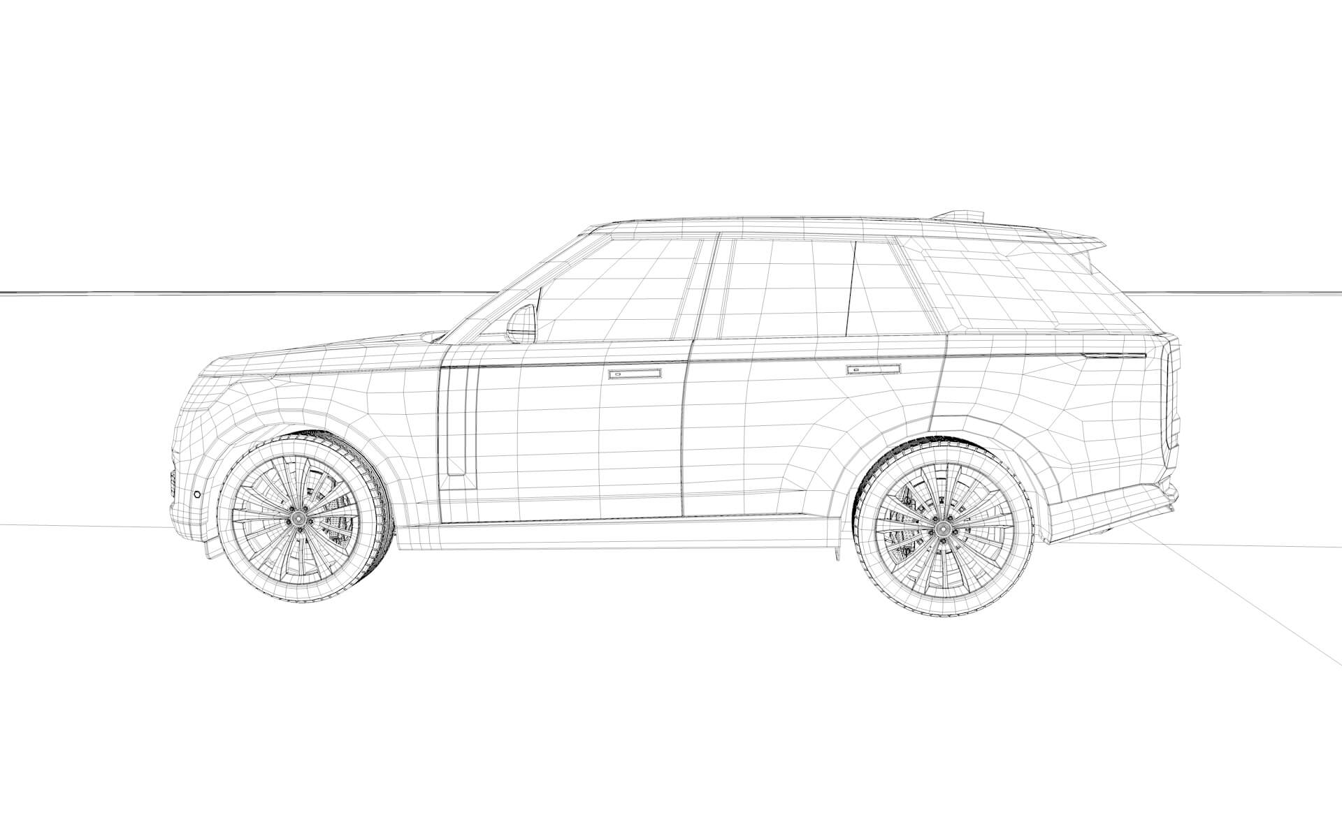 Land Rover Range Rover 2022 - 3D Model by chm770