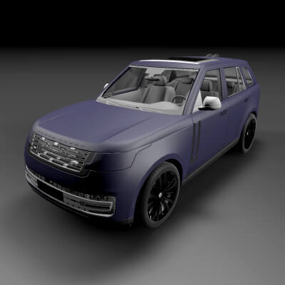 Land Rover Range Rover 2022 - 3D Model by chm770
