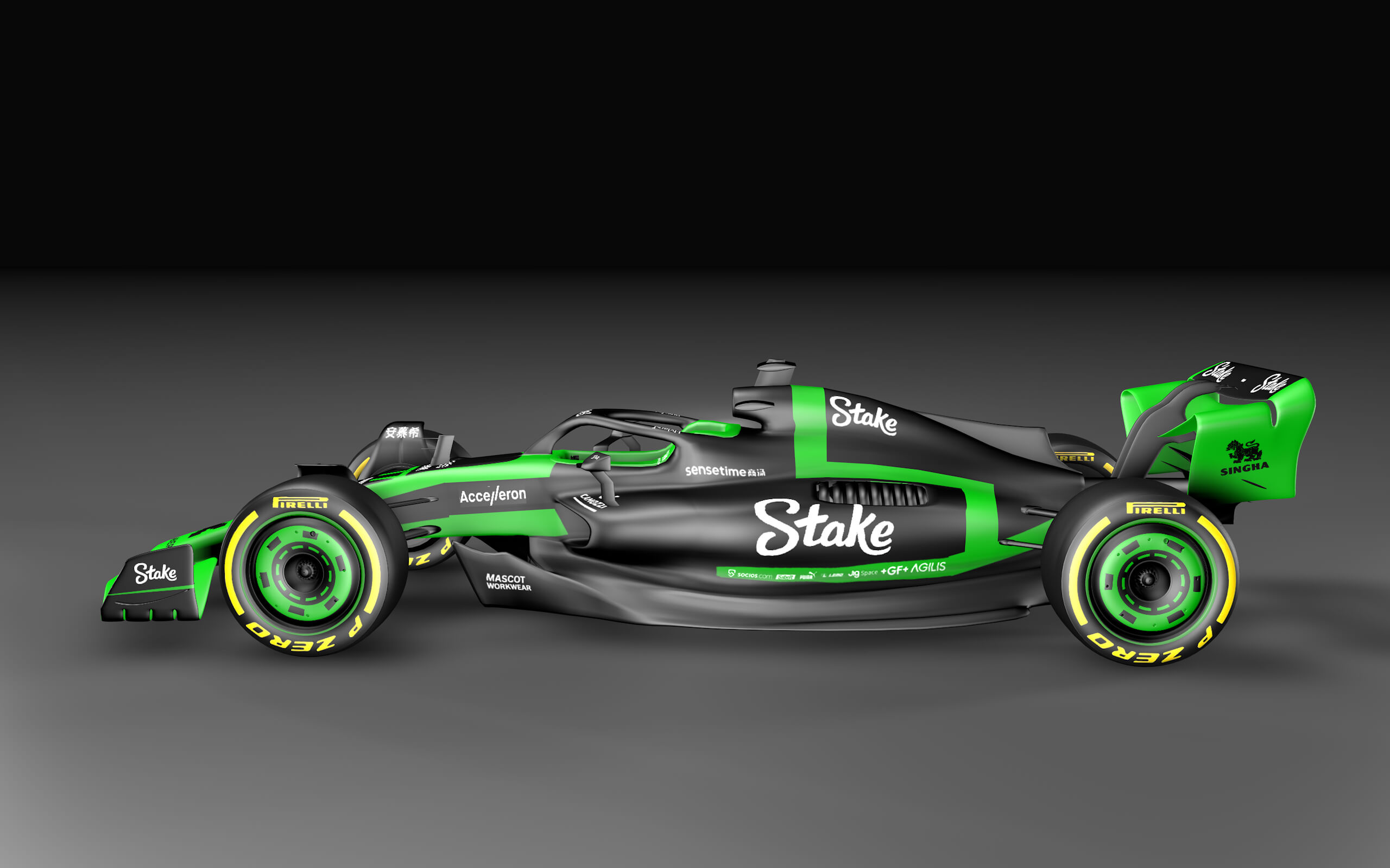 Stake F1 2024 - 3D Model by chm770