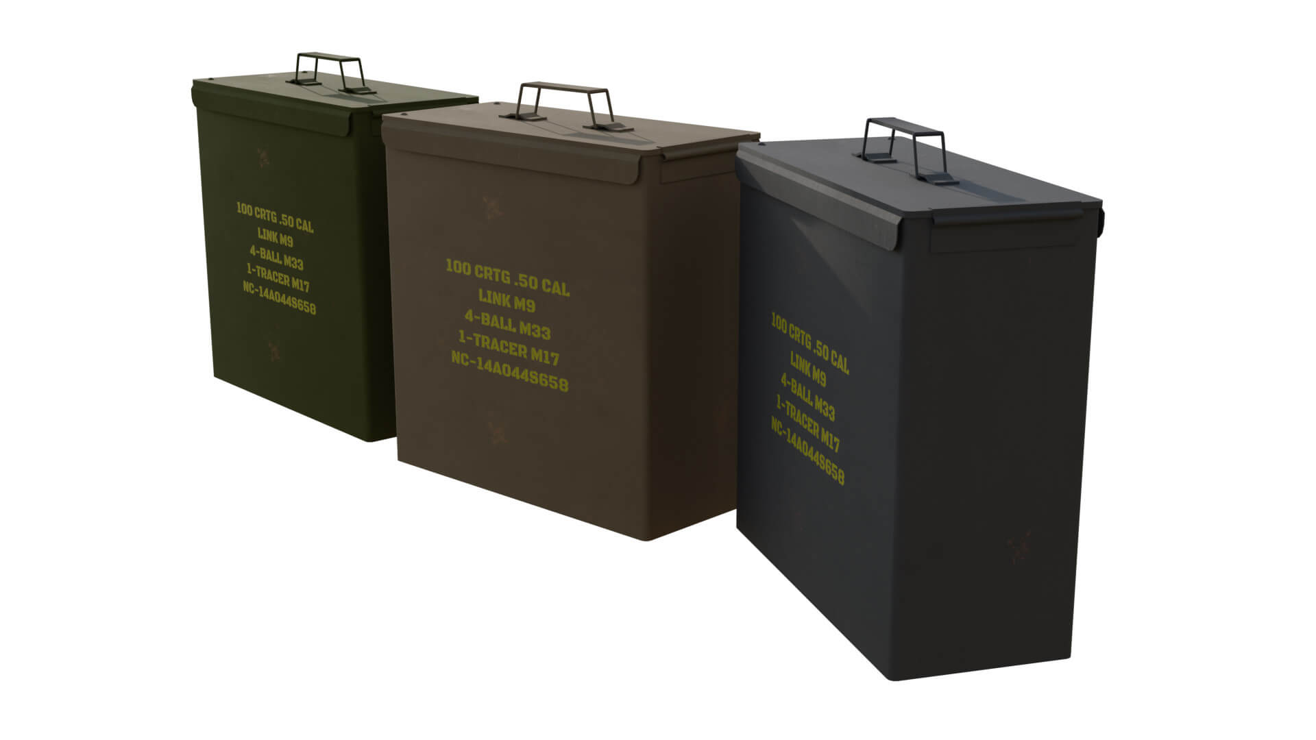 Ammo Box Pack - 3D Model by chotak_n