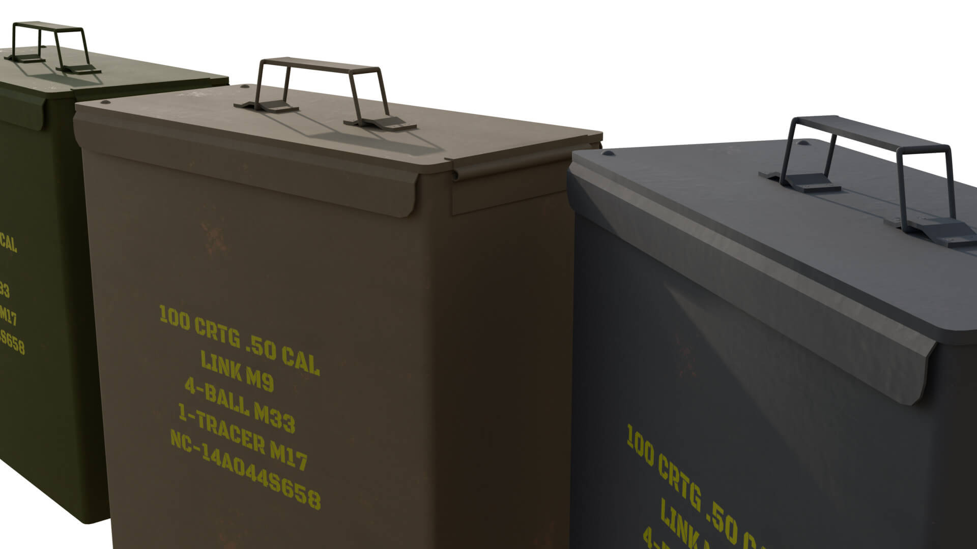 Ammo Box Pack - 3D Model by chotak_n