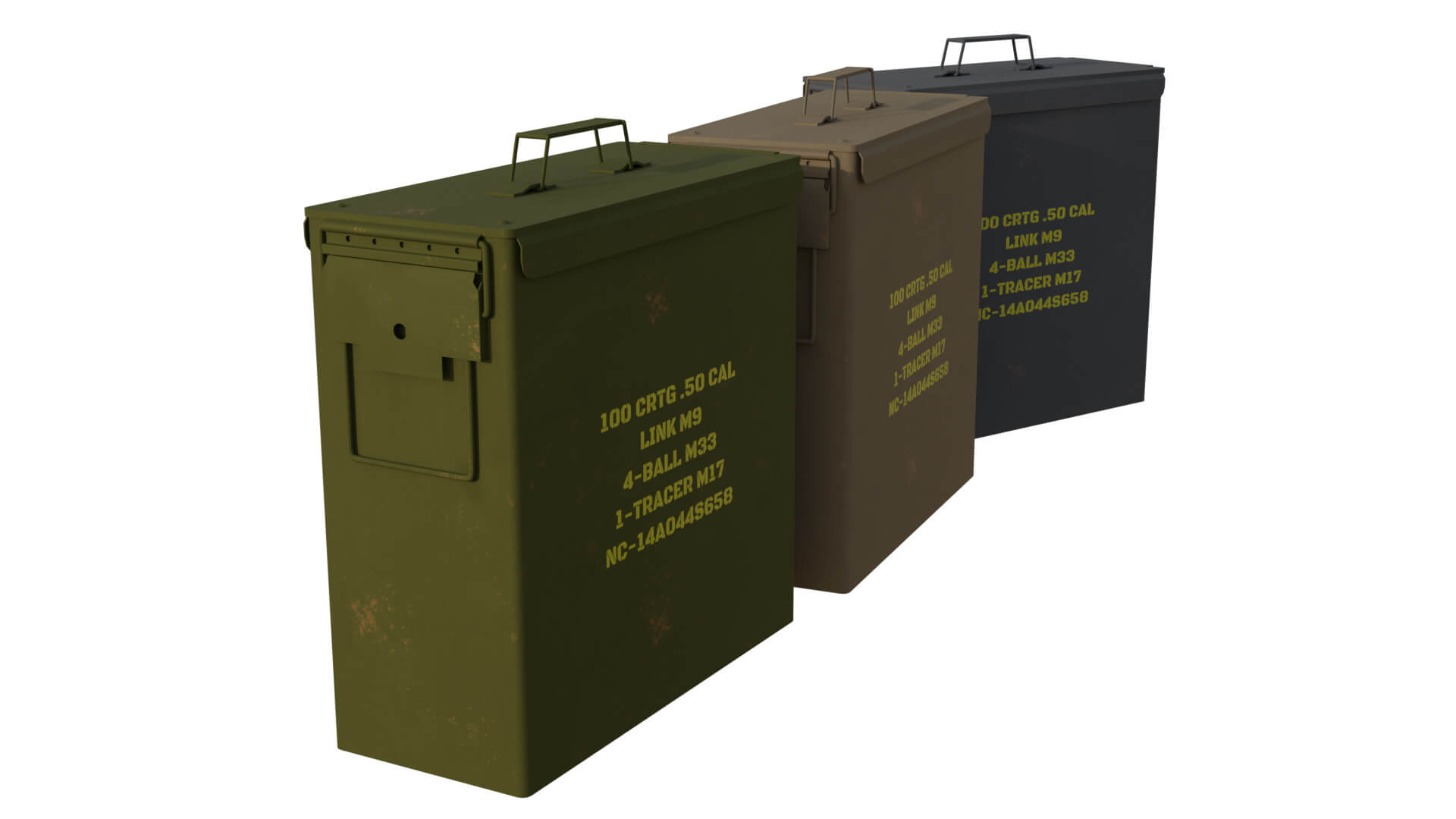 Ammo Box Pack - 3D Model by chotak_n
