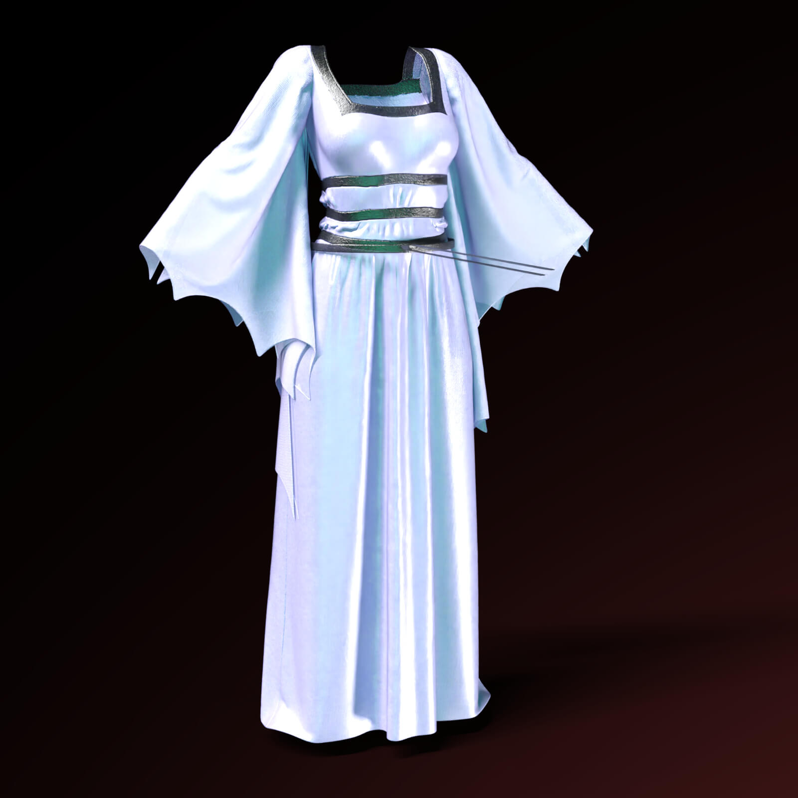 Free - Lily Munster Dress- Simple dForce Dress for G8F Free Daz Content ...