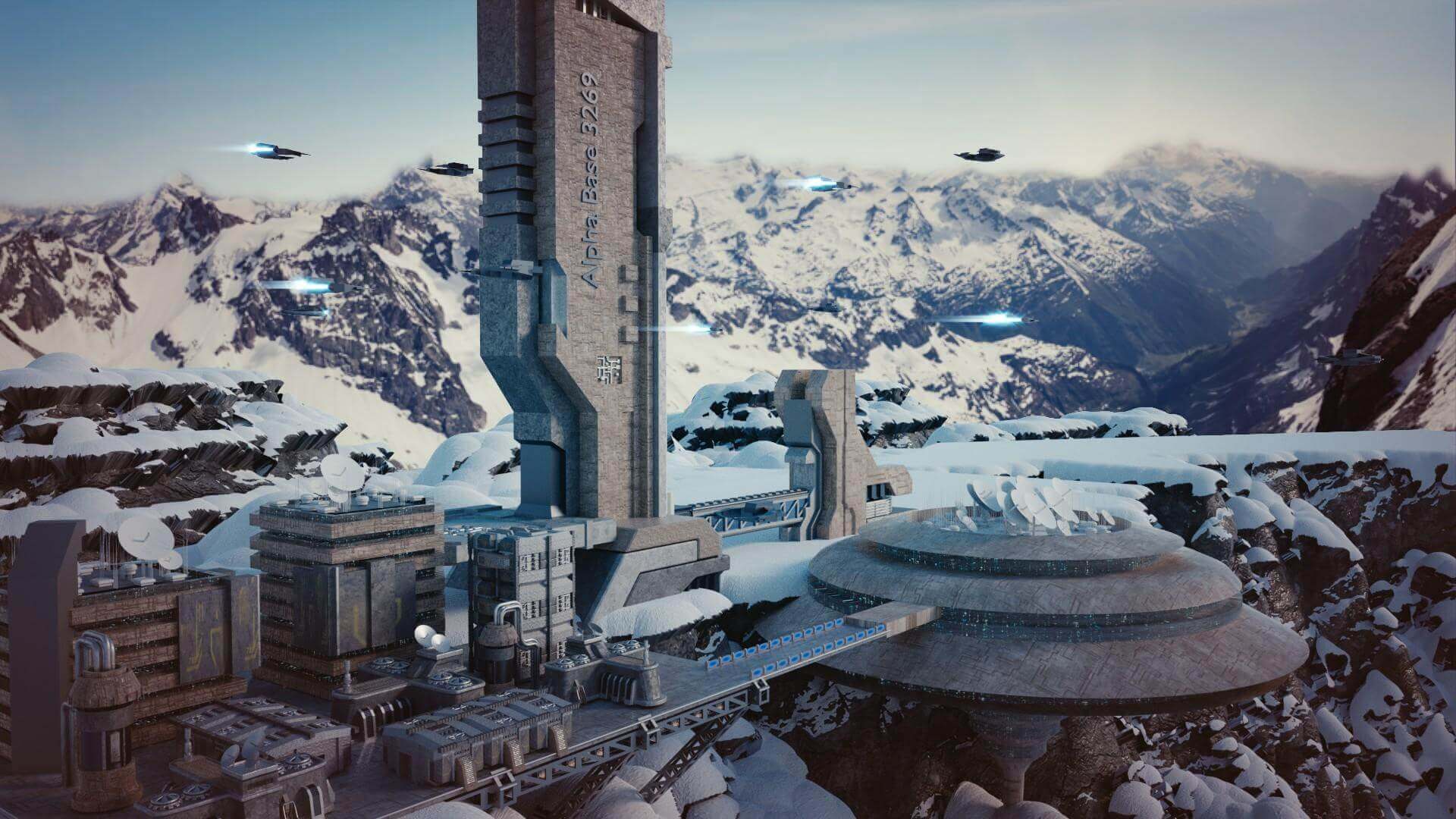 Alpha Base 3769 3D Render | RenderHub Gallery