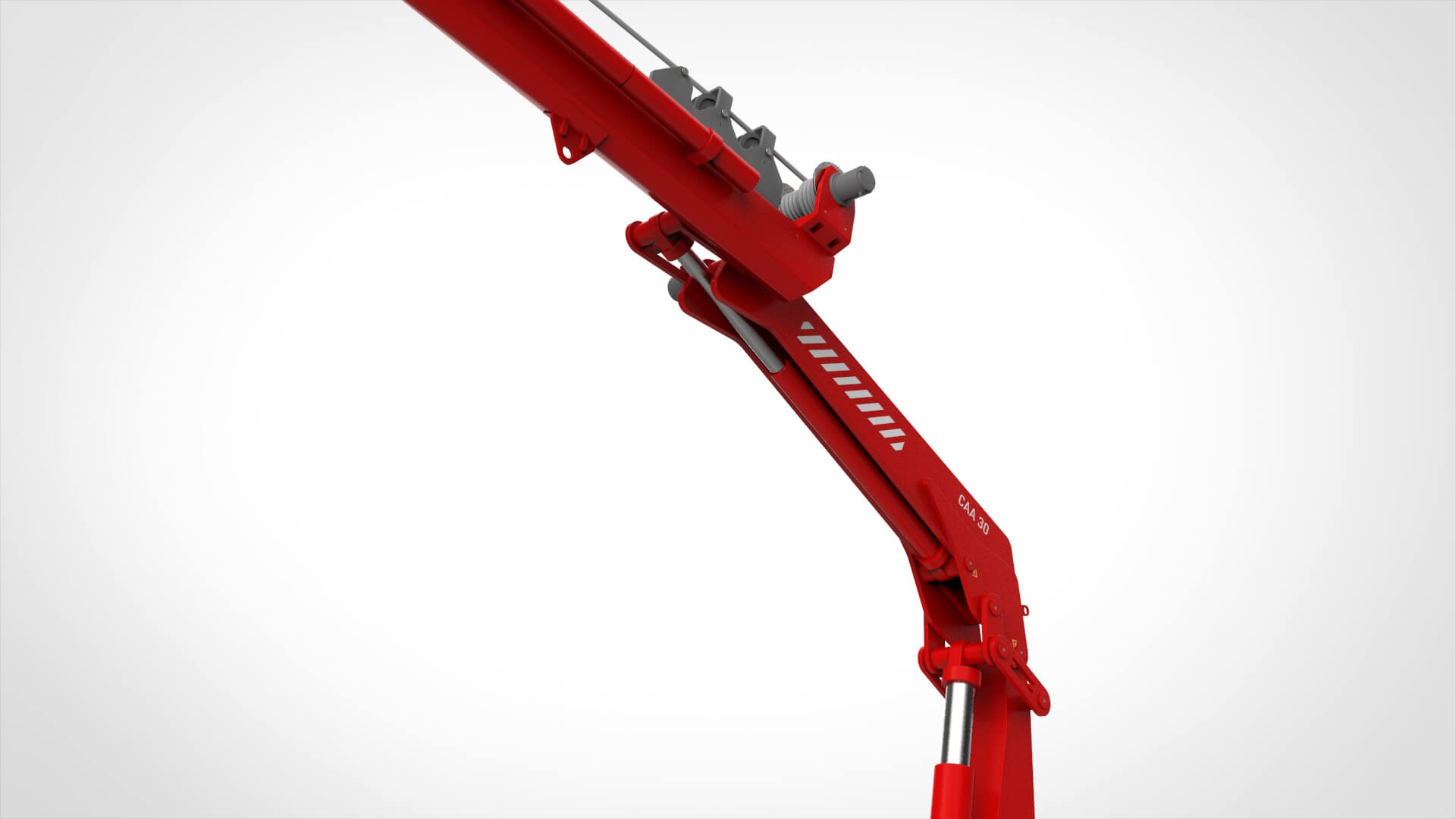 4-Ton Manipulator Crane With Articulated Boom 3D Model by Chtazi