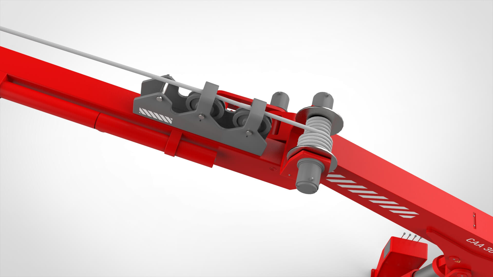 4-Ton Manipulator Crane With Articulated Boom 3D Model by Chtazi