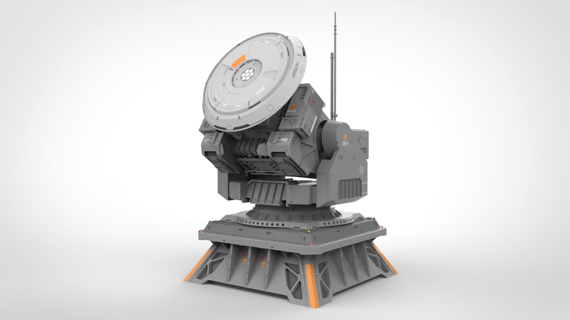 Antenna Locator 2 - 3D Model by Chtazi