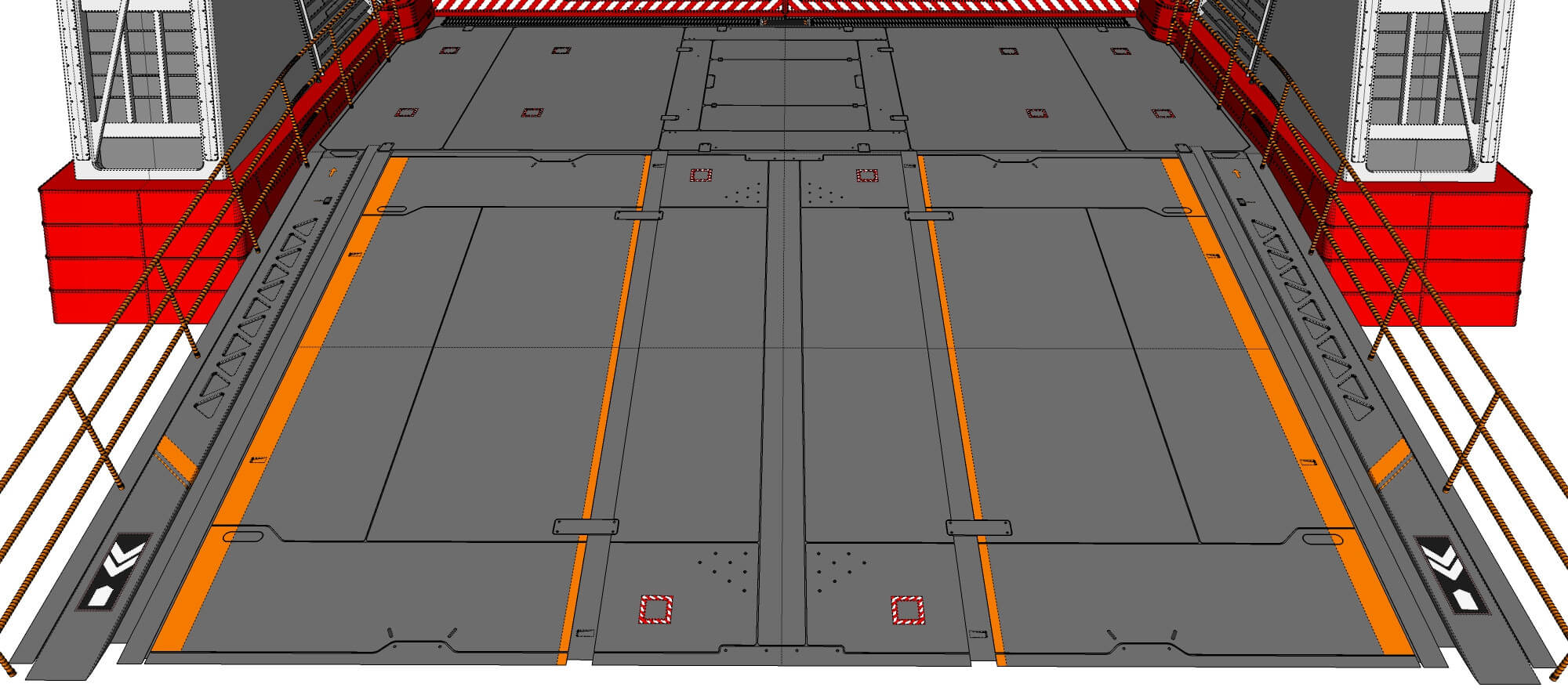 Antinuclear Gate With a Ramp - 3D Model by Chtazi