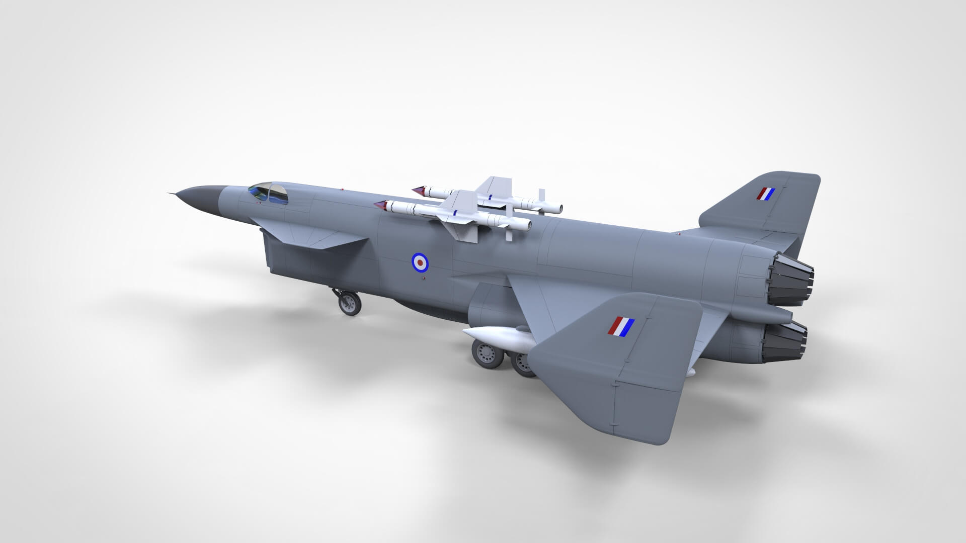 Avro 559 - 3D Model by Chtazi