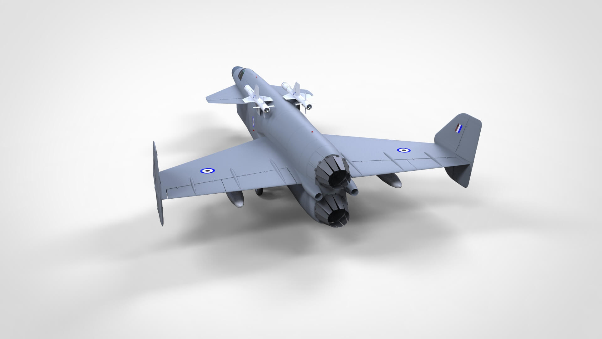 Avro 559 - 3D Model by Chtazi