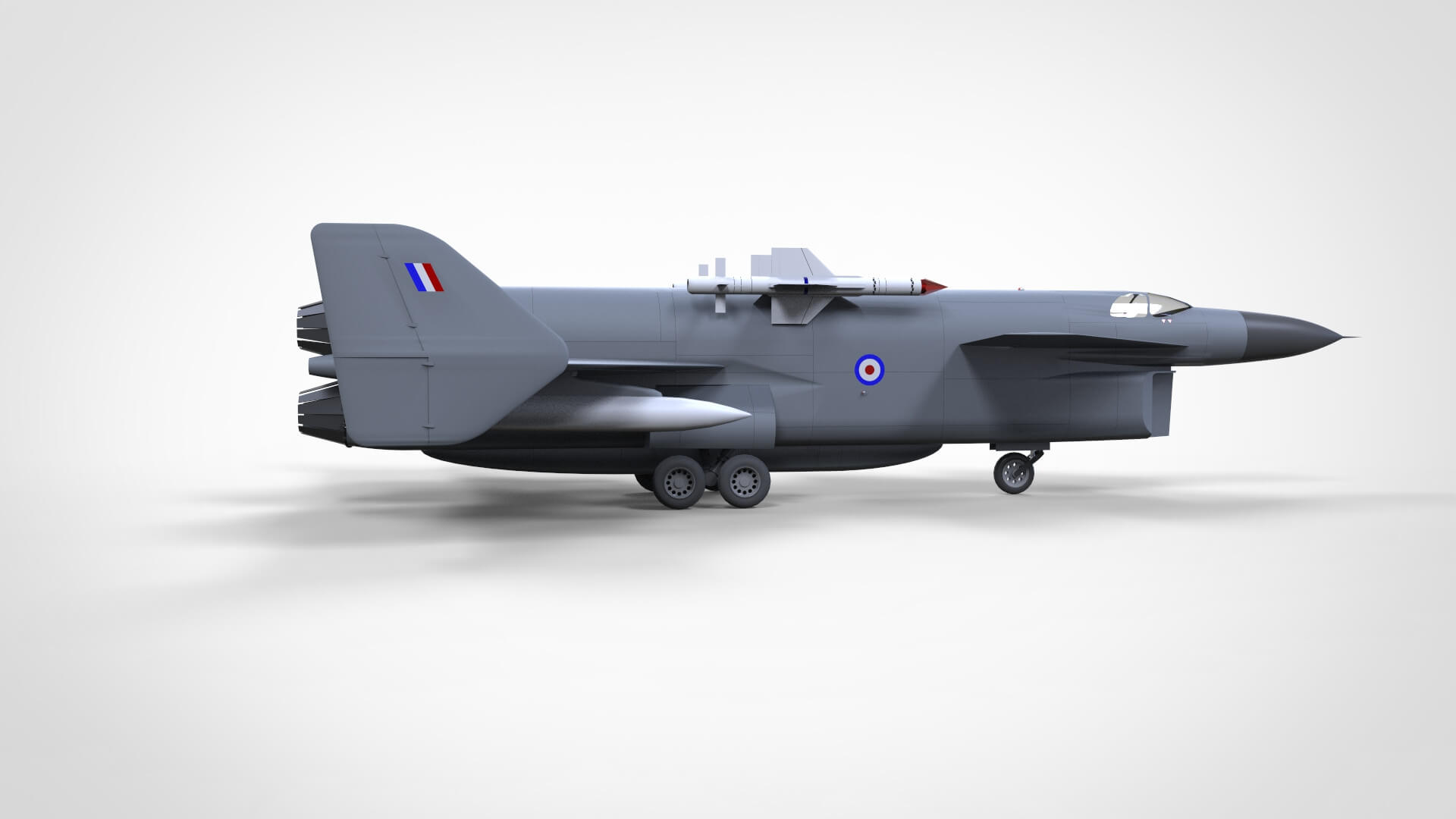 Avro 559 - 3D Model by Chtazi