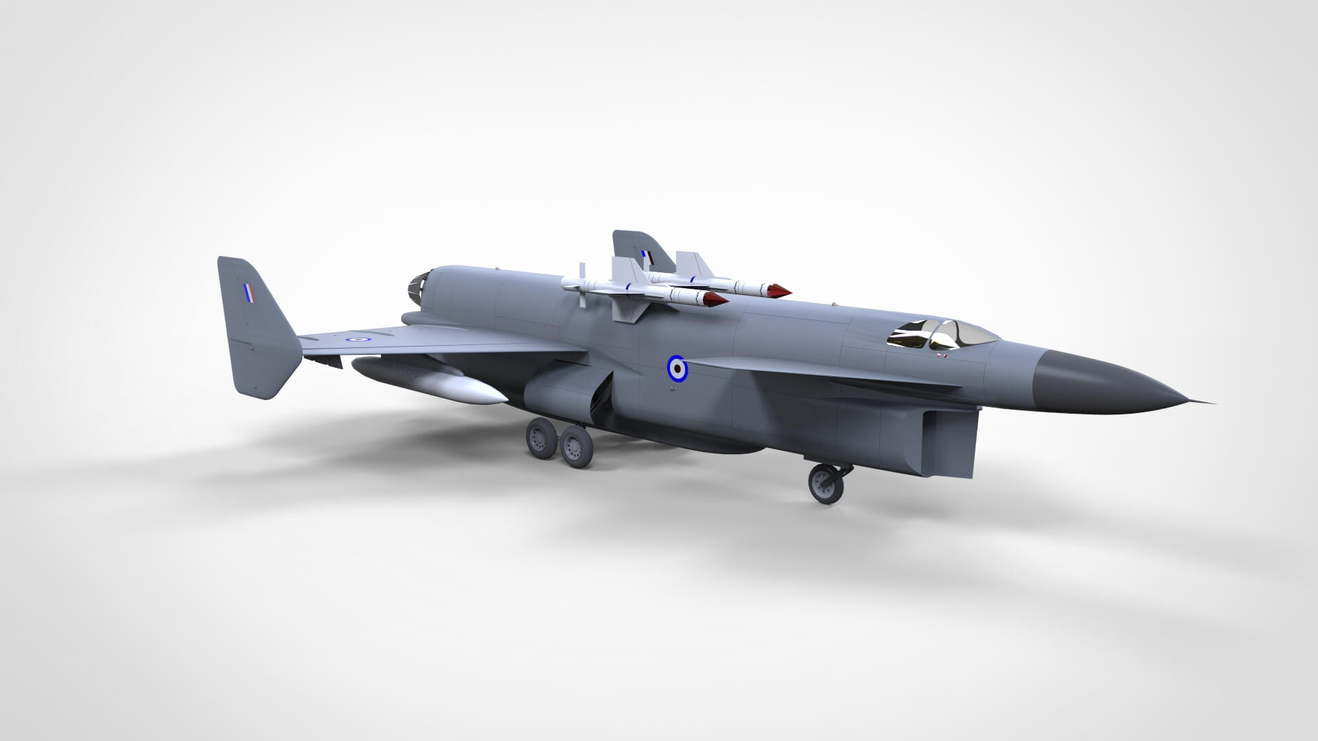 Avro 559 - 3D Model by Chtazi