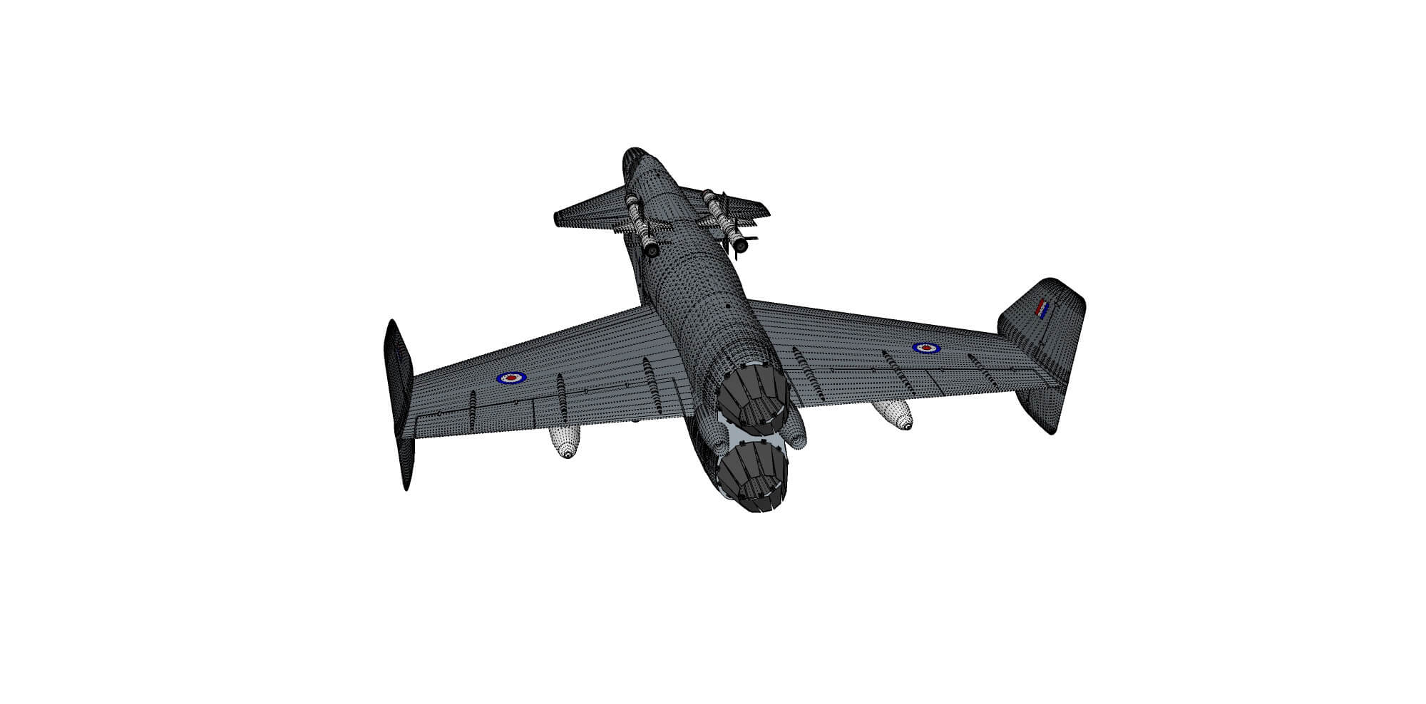 Avro 559 - 3D Model by Chtazi