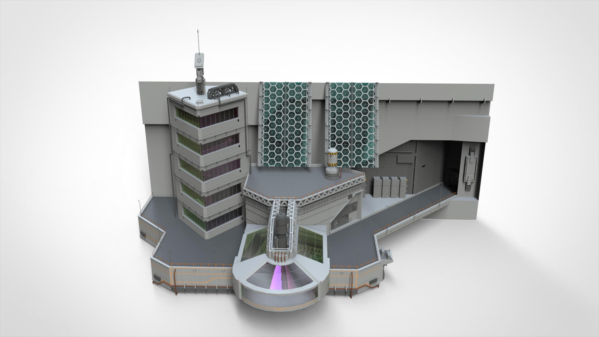 Complex 1 3Dmodel - 3D Model by Chtazi