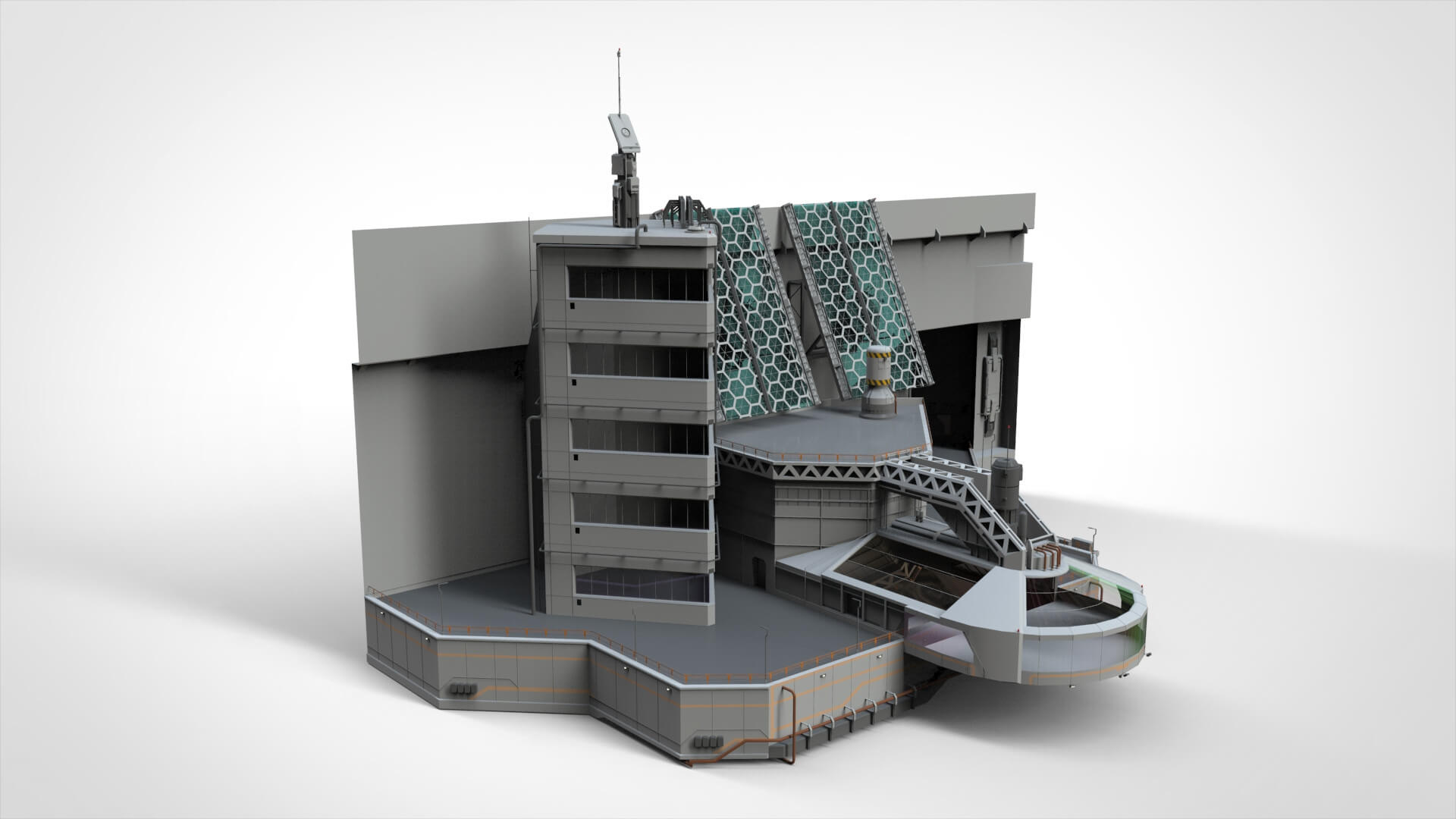 Complex 1 3Dmodel - 3D Model by Chtazi