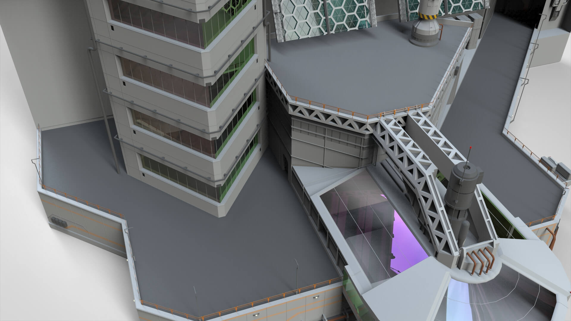Complex 1 3Dmodel - 3D Model by Chtazi
