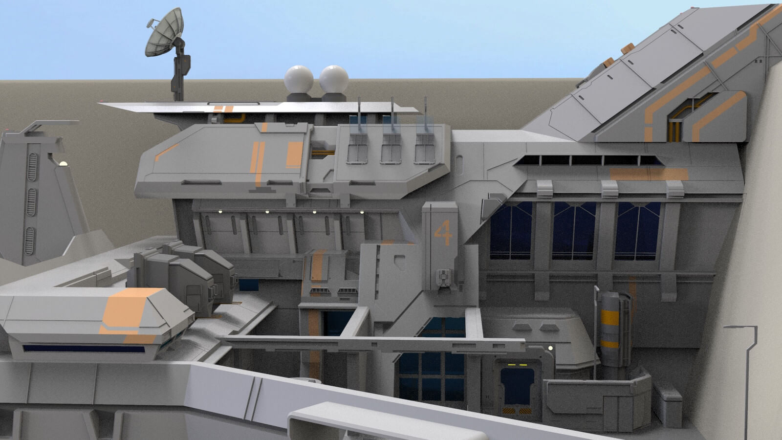 Complex 2 3Dmodel - 3D Model by Chtazi