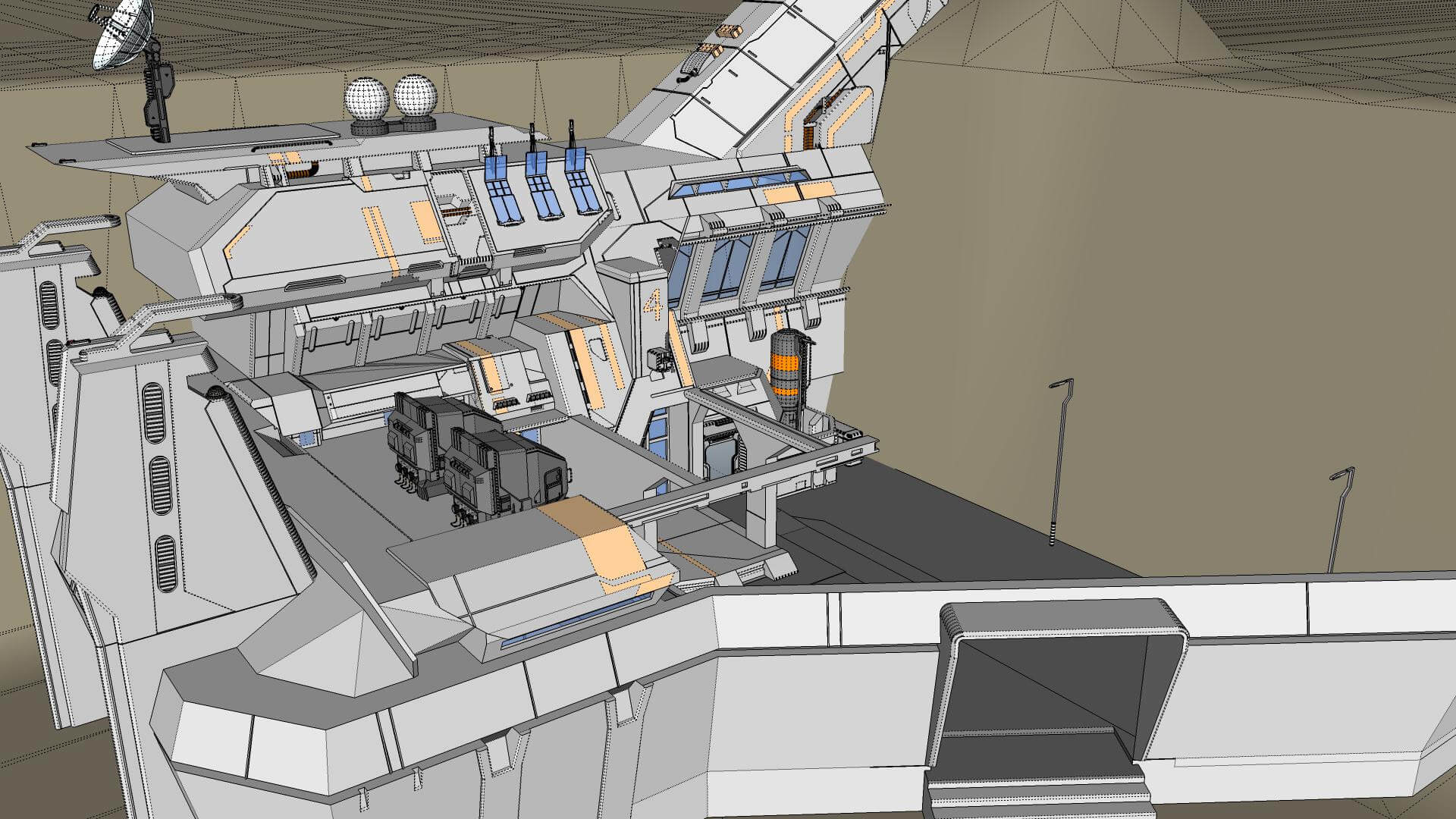 Complex 2 3Dmodel - 3D Model by Chtazi