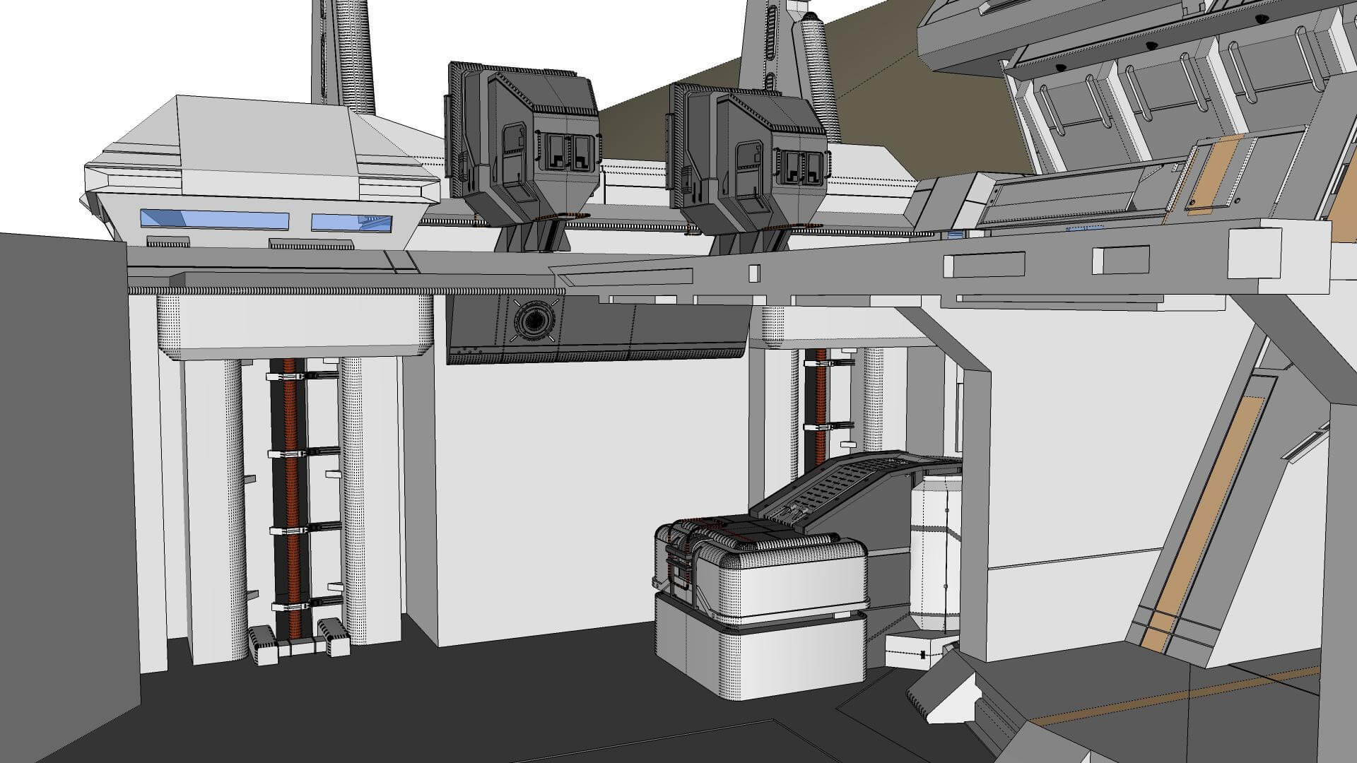 Complex 2 3Dmodel - 3D Model by Chtazi