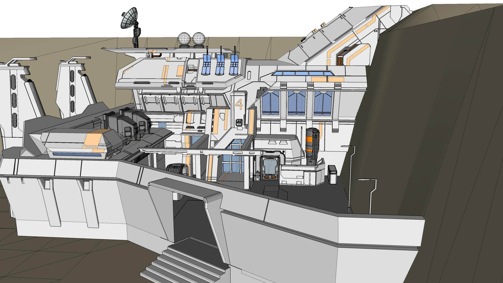 Complex 2 - 3D Model by Chtazi