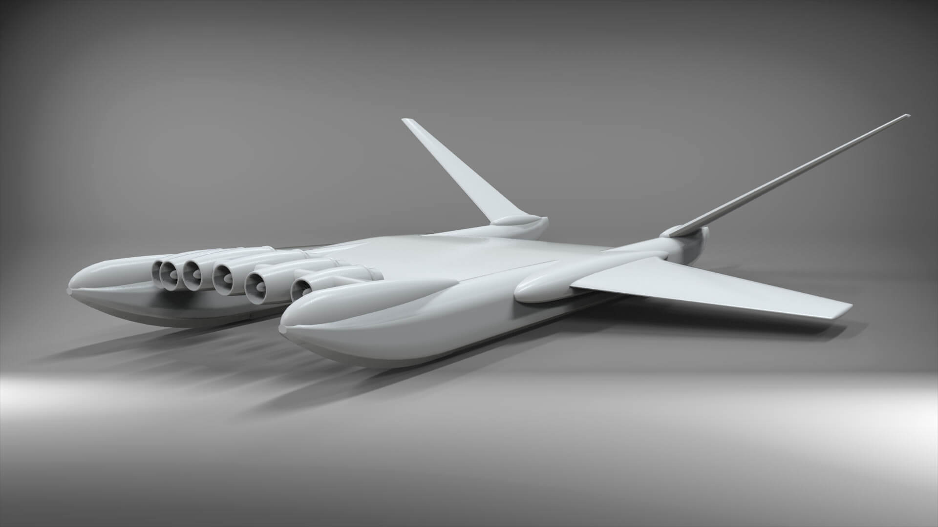Ekranoplan Sea Launch - Free 3D Model by Chtazi