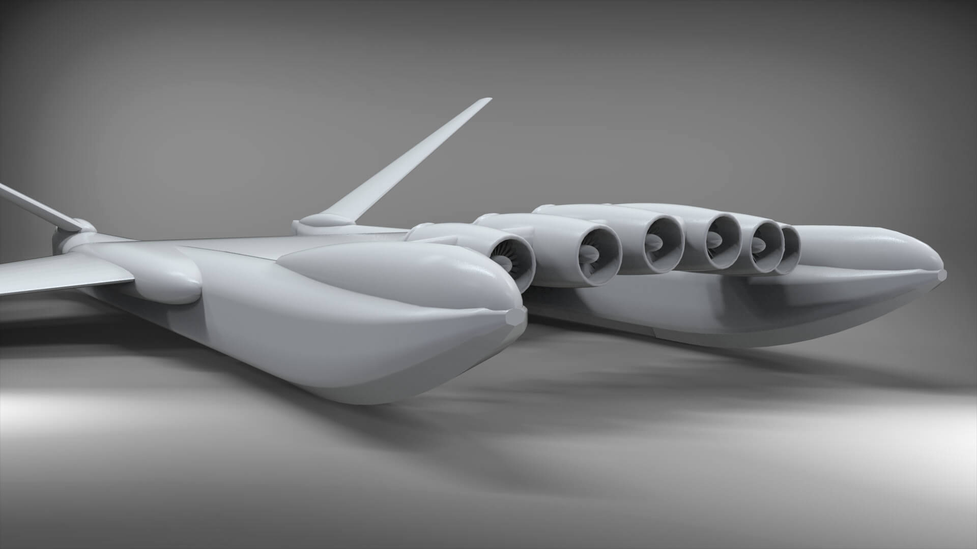 Ekranoplan Sea Launch - Free 3D Model by Chtazi