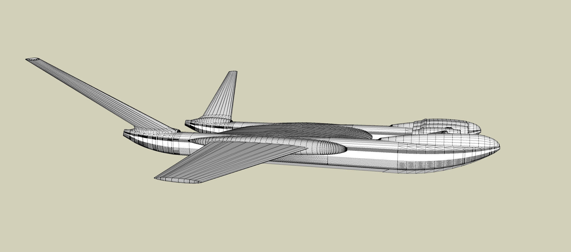 Ekranoplan Sea Launch - Free 3D Model by Chtazi