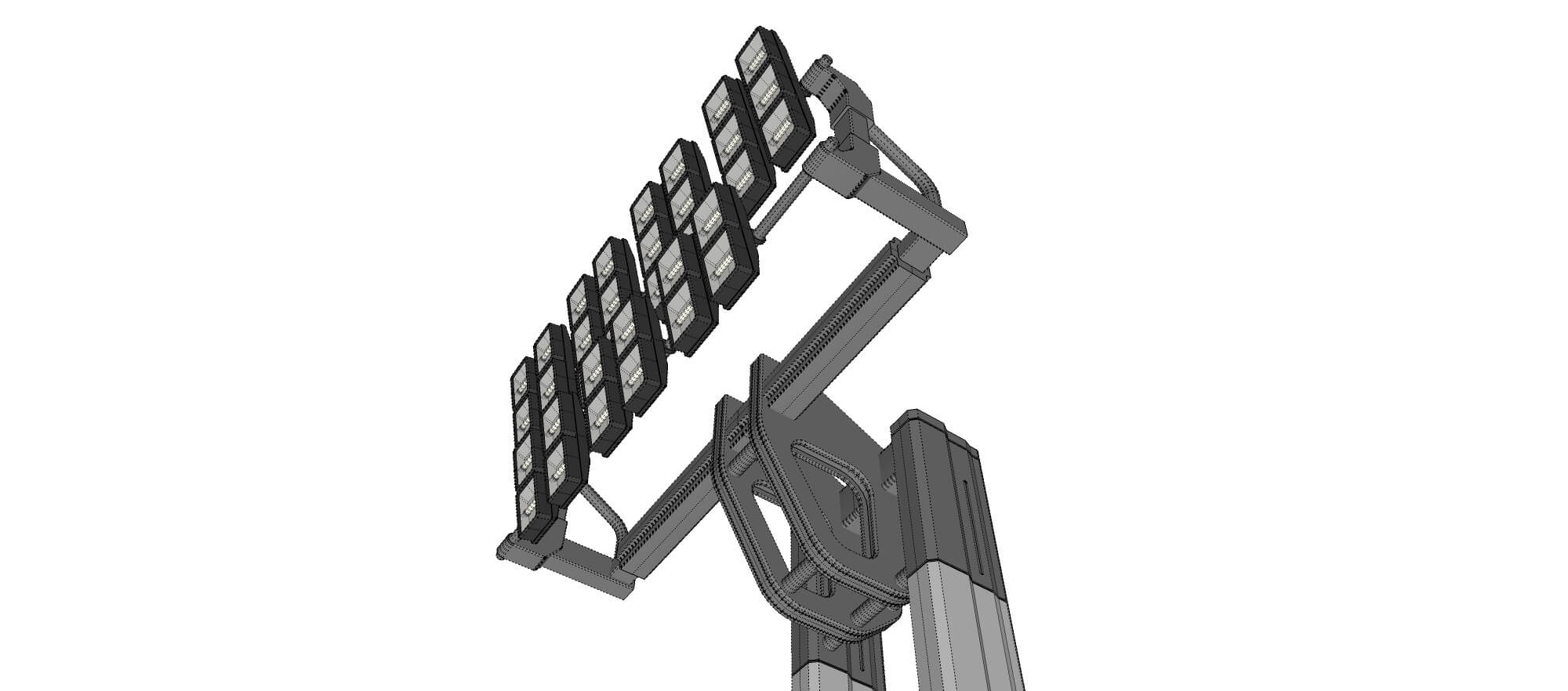 Floodlight 7 - 3D Model by Chtazi