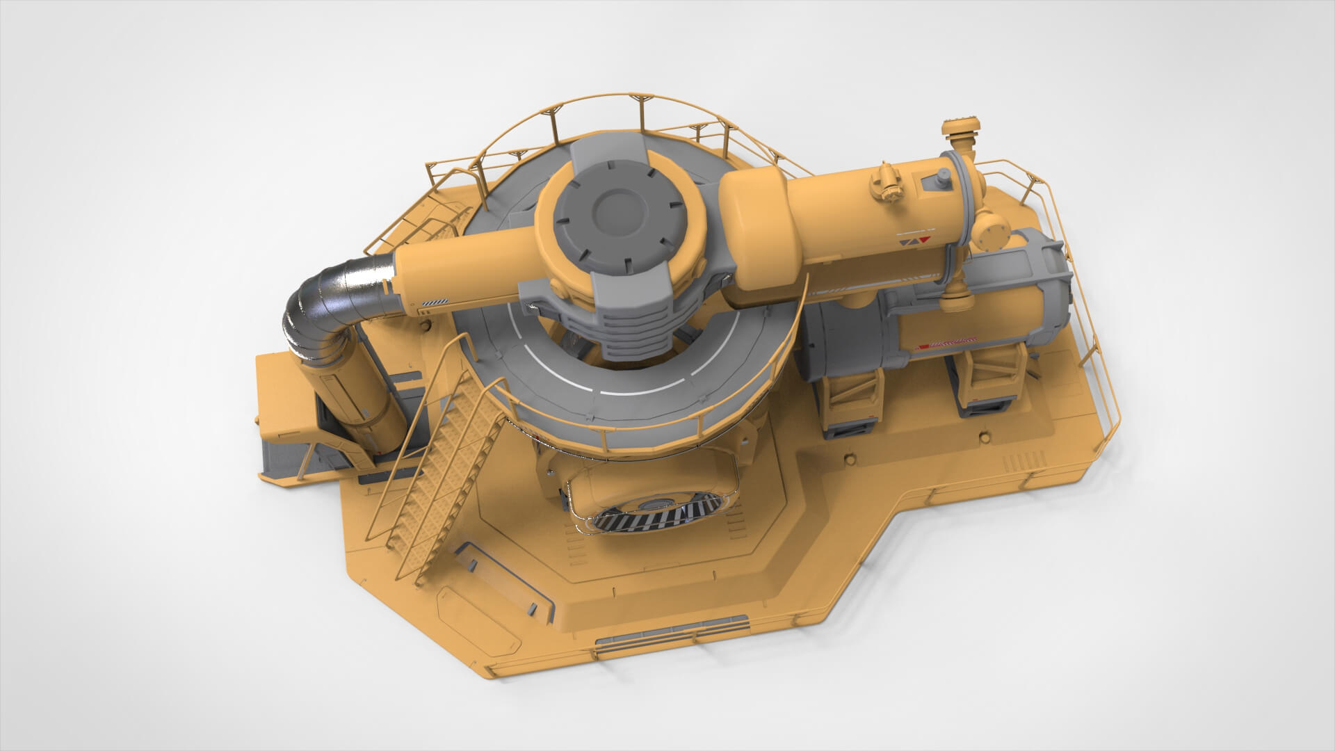 sci fi generator 2 3D Render, Digital Art by Chtazi