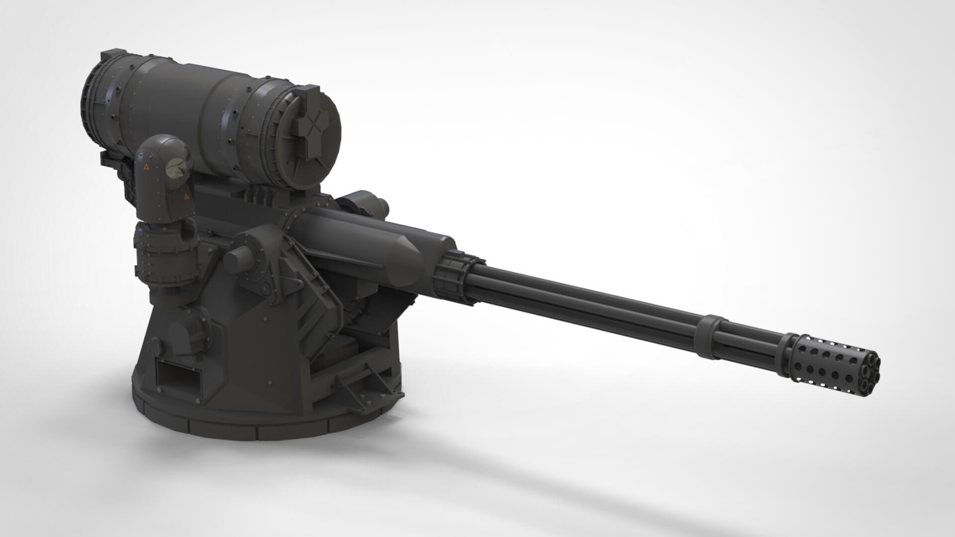 turret 2 3D Render, Digital Art by Chtazi