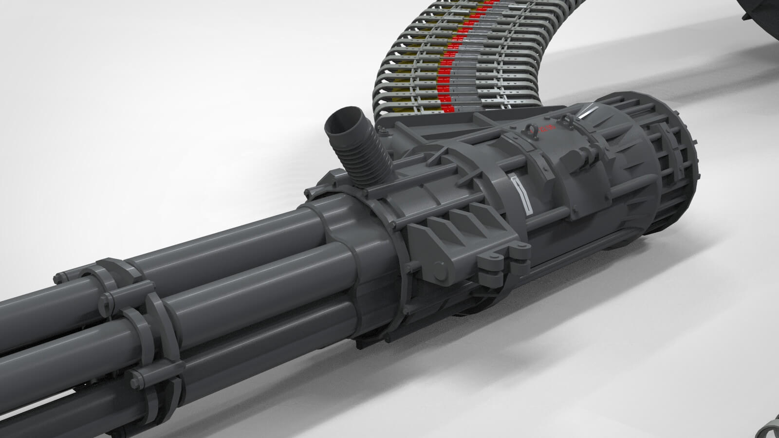 GAU-8 Avenger 3D Model by Chtazi