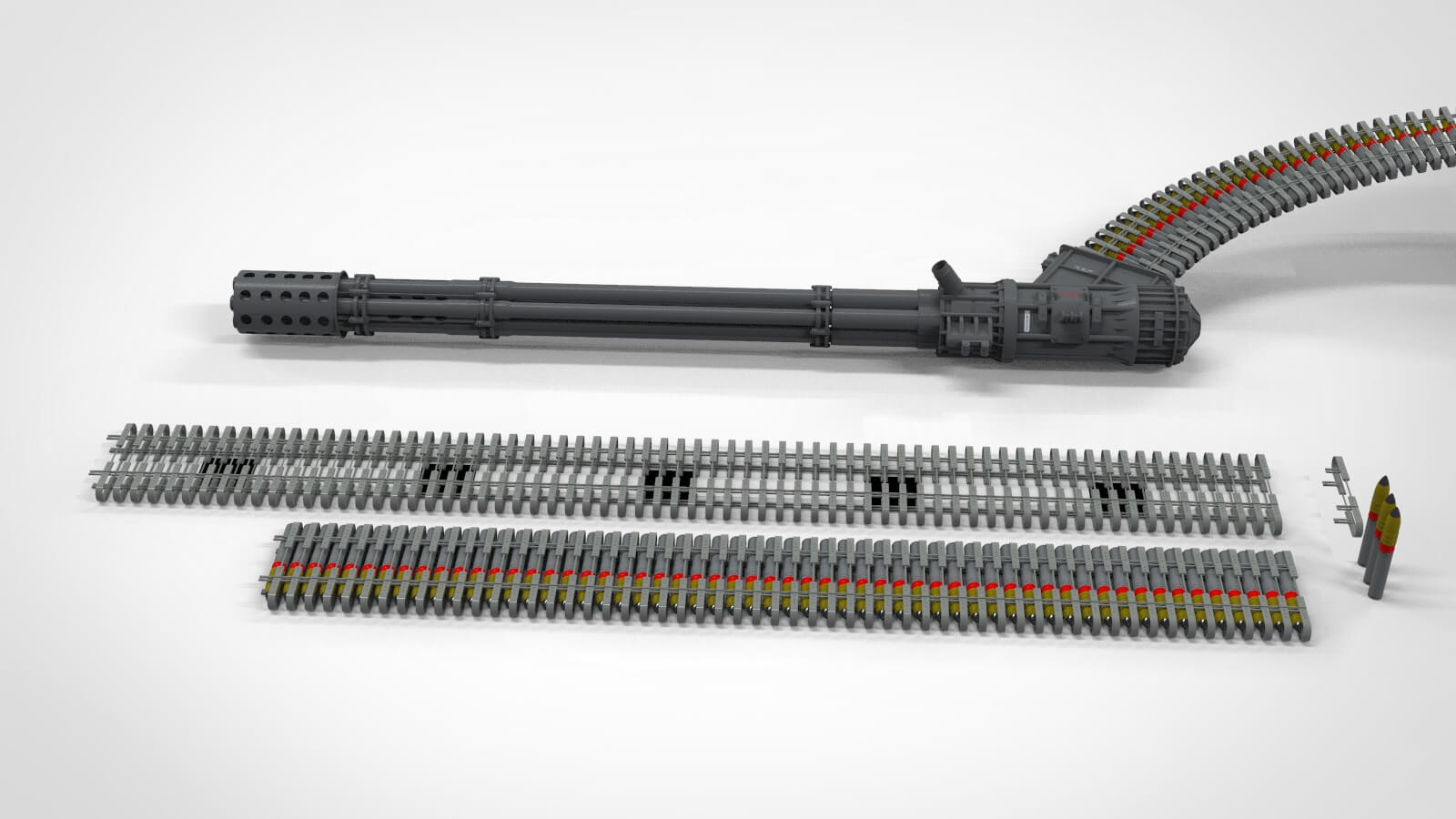 GAU-8 Avenger 3D Model by Chtazi