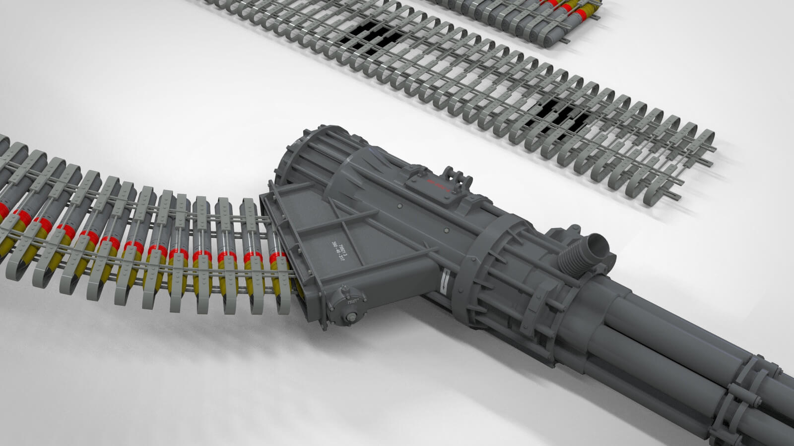 GAU-8 Avenger 3D Model by Chtazi