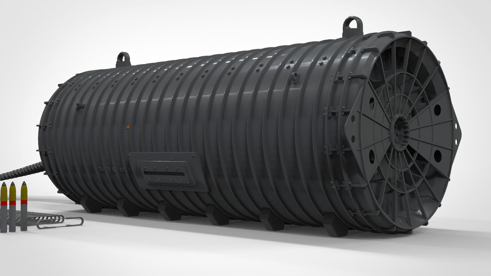 GAU-8 Avenger 3D Model by Chtazi