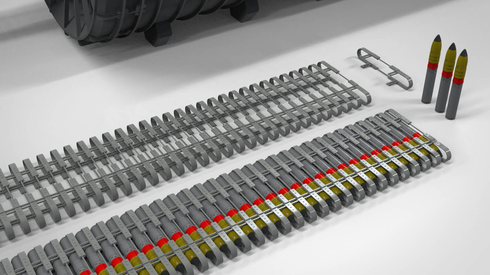 GAU-8 Avenger 3D Model by Chtazi