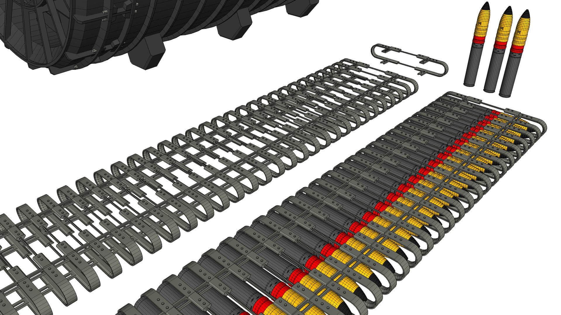 GAU-8 Avenger 3D Model by Chtazi