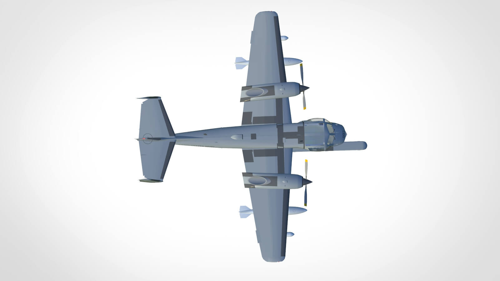Grumman OV-1D Mohawk 3D Model by Chtazi