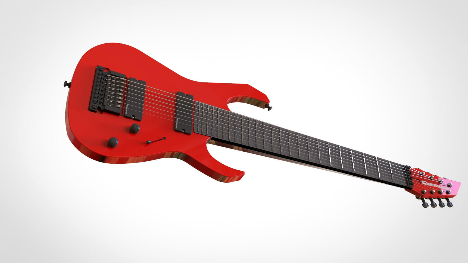 Guitar 3d model by Chtazi