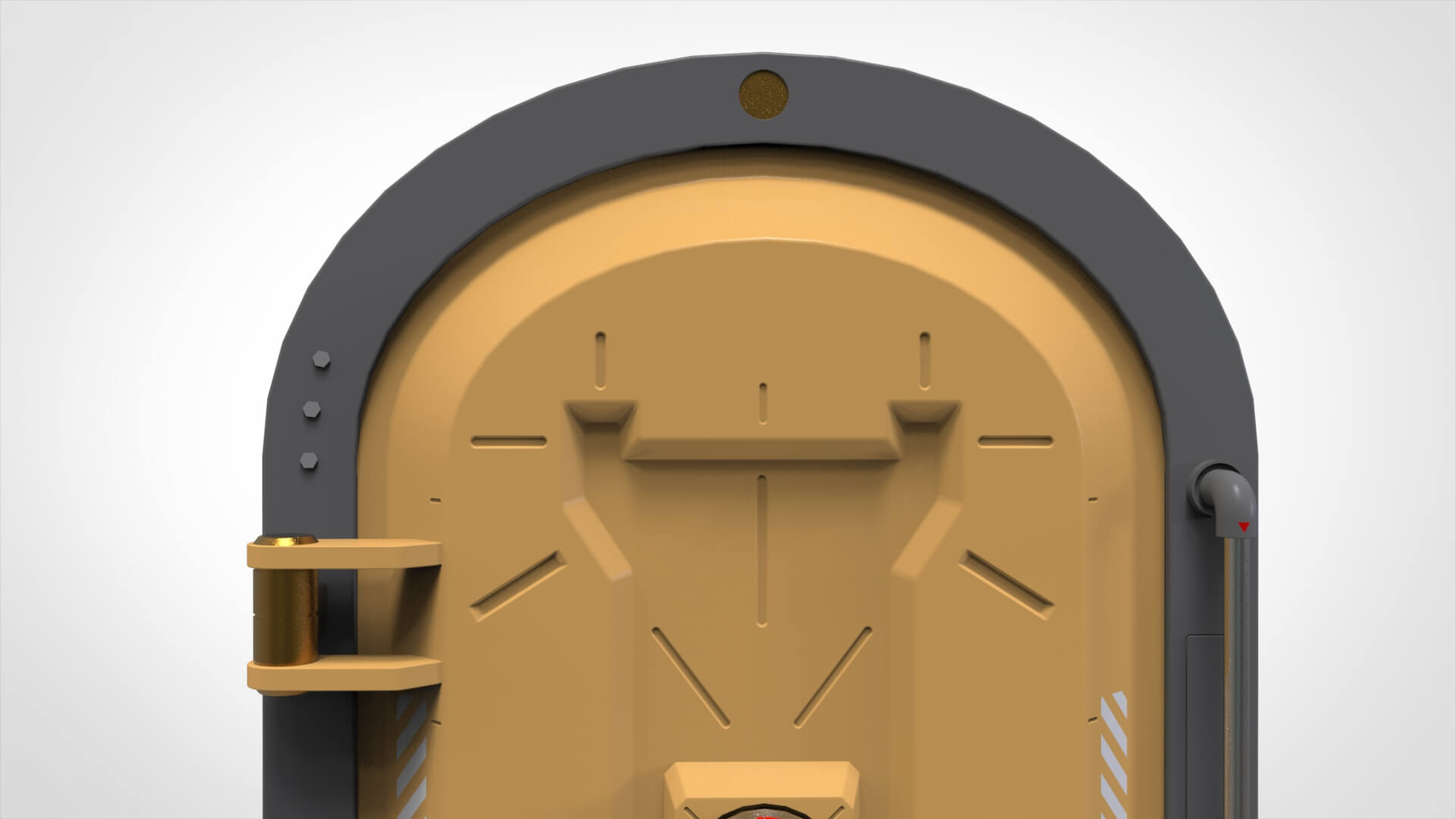 Sci-Fi Door 24 3D Model by Chtazi