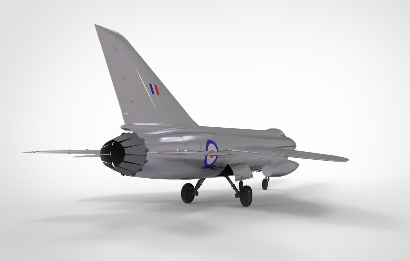 Hawker Siddeley P1121 - 3D Model by Chtazi