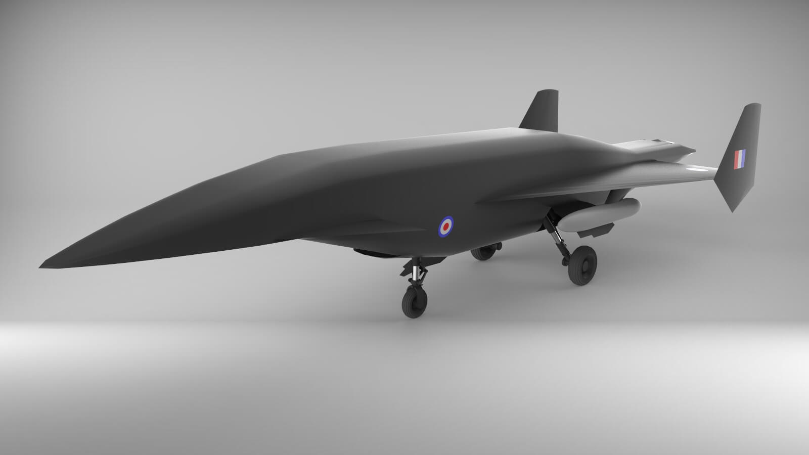 Hawker Siddeley Type 1019E2 - 3D Model by Chtazi
