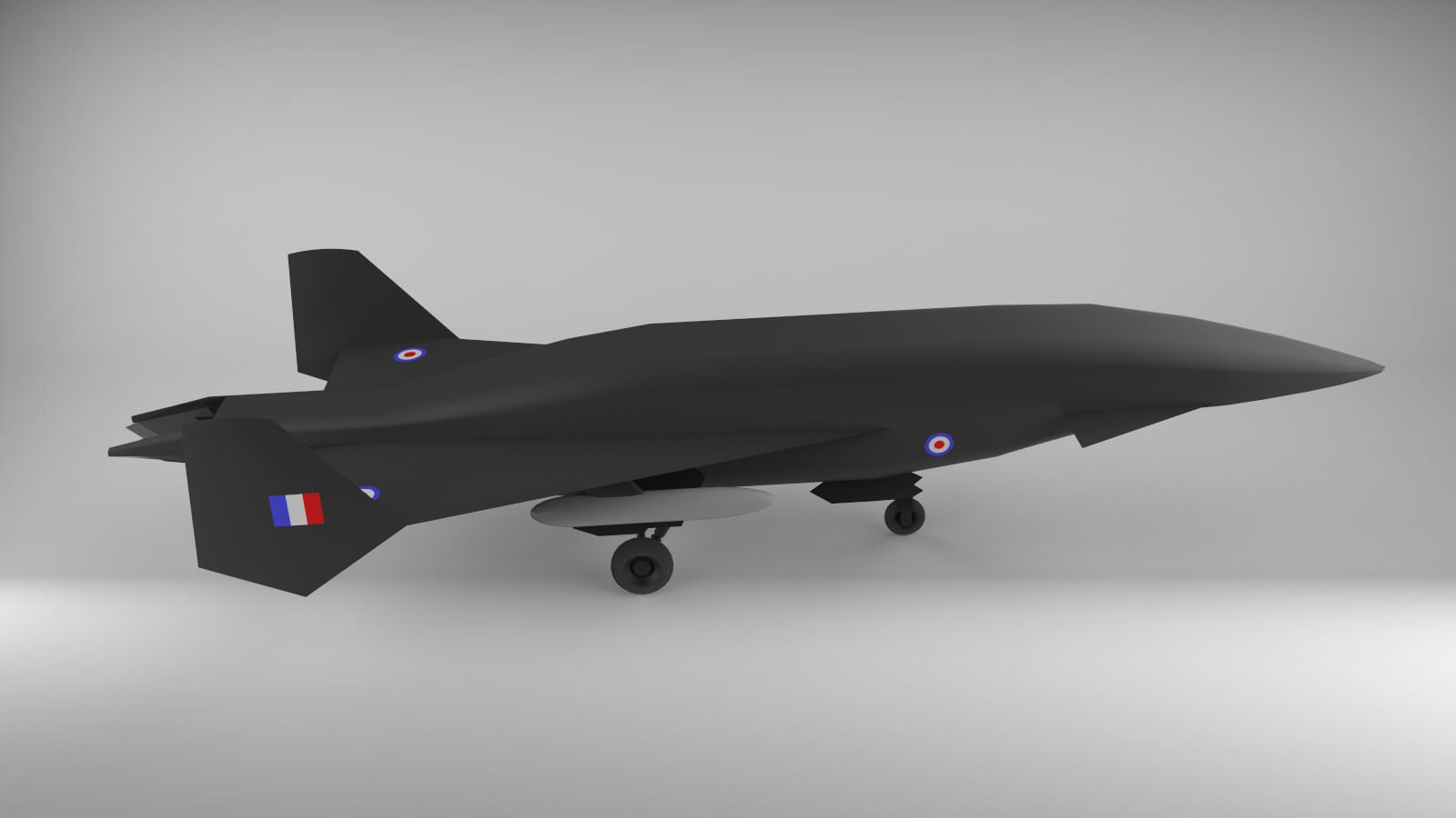Hawker Siddeley Type 1019E2 - 3D Model by Chtazi