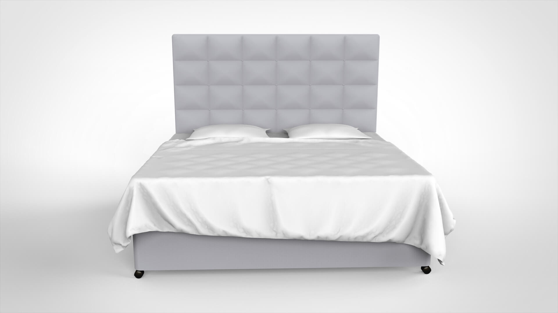 Hygena Lavendon Bed - 3D Model by Chtazi