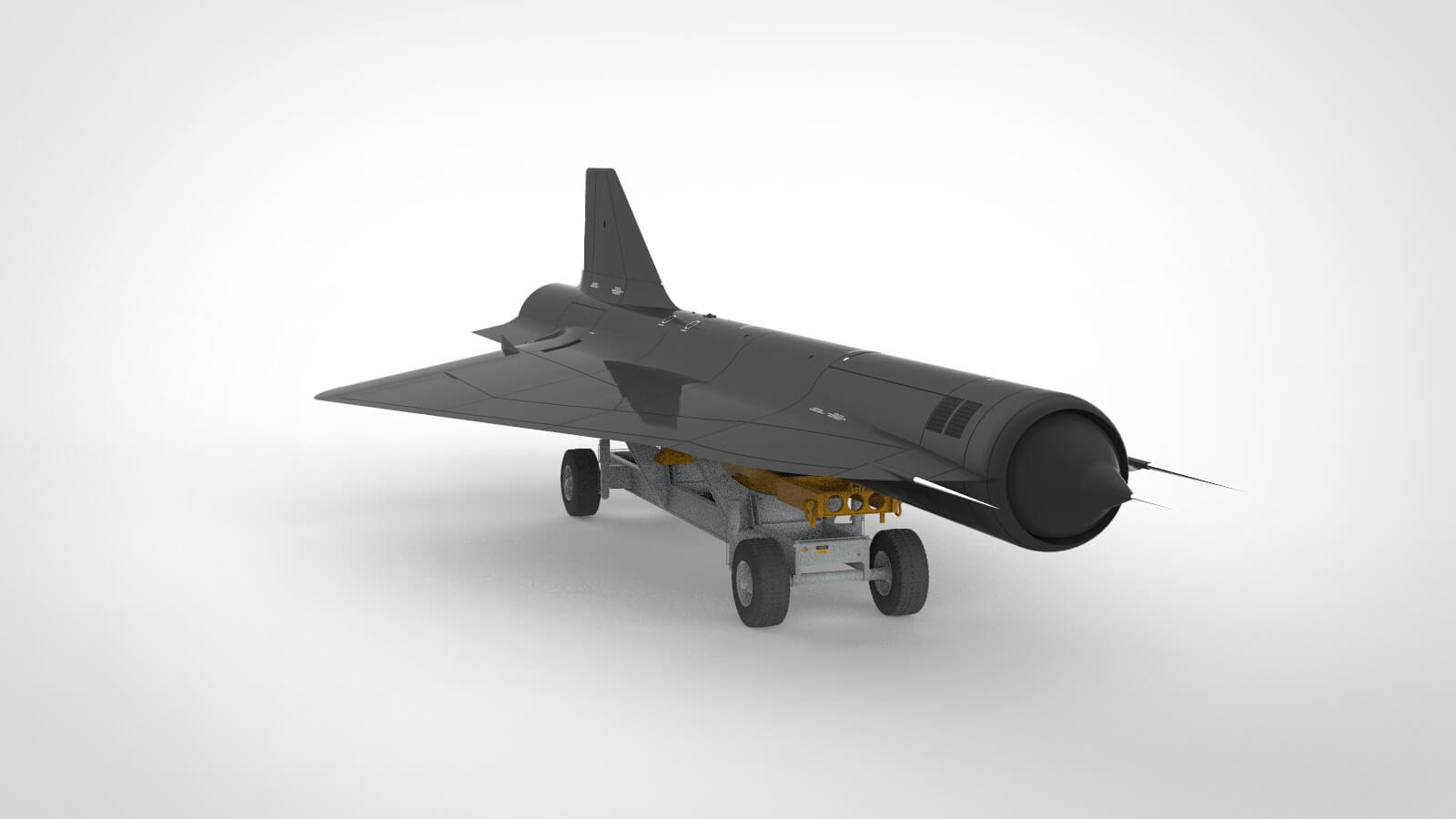 Lockheed D-21 3D Model by Chtazi