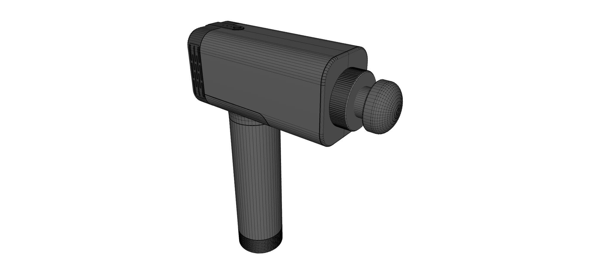 Massage Gun 3d model by Chtazi