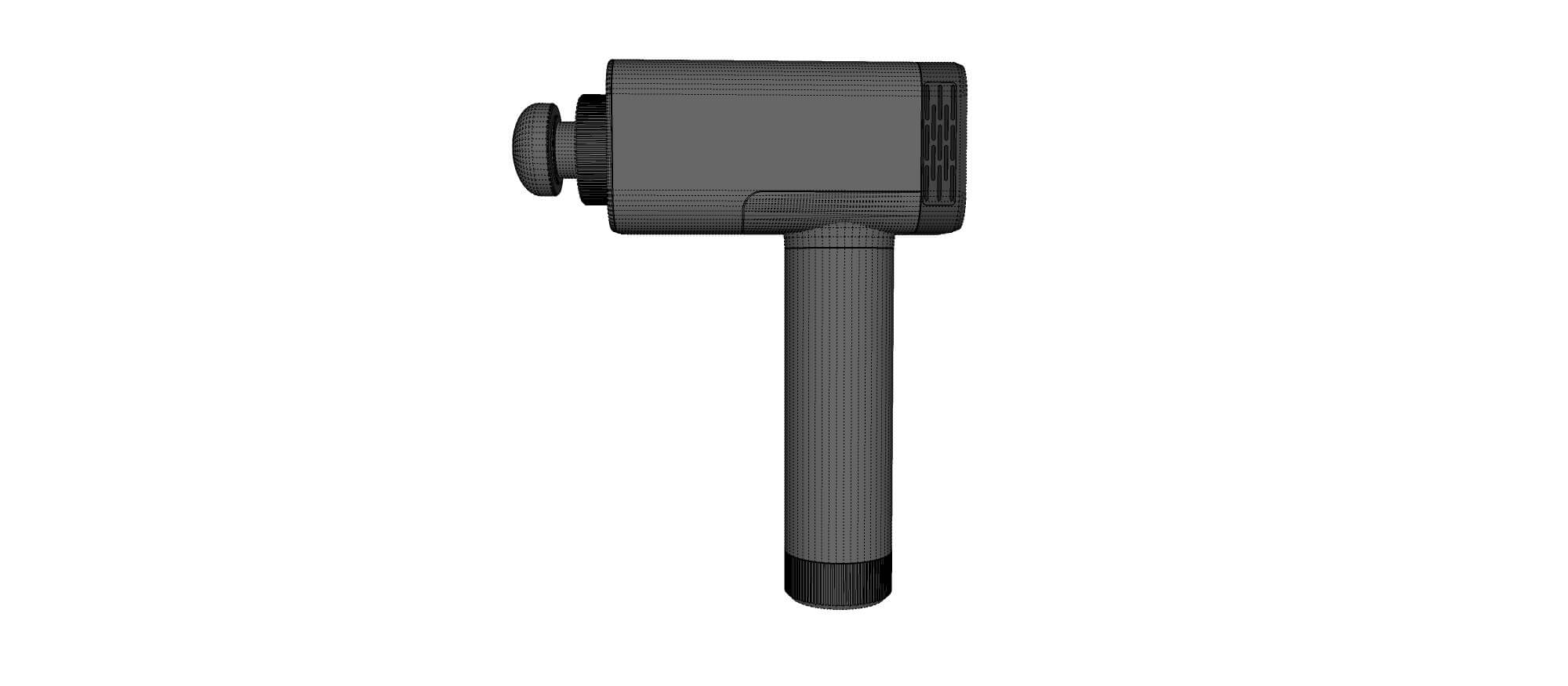 Massage Gun 3d model by Chtazi